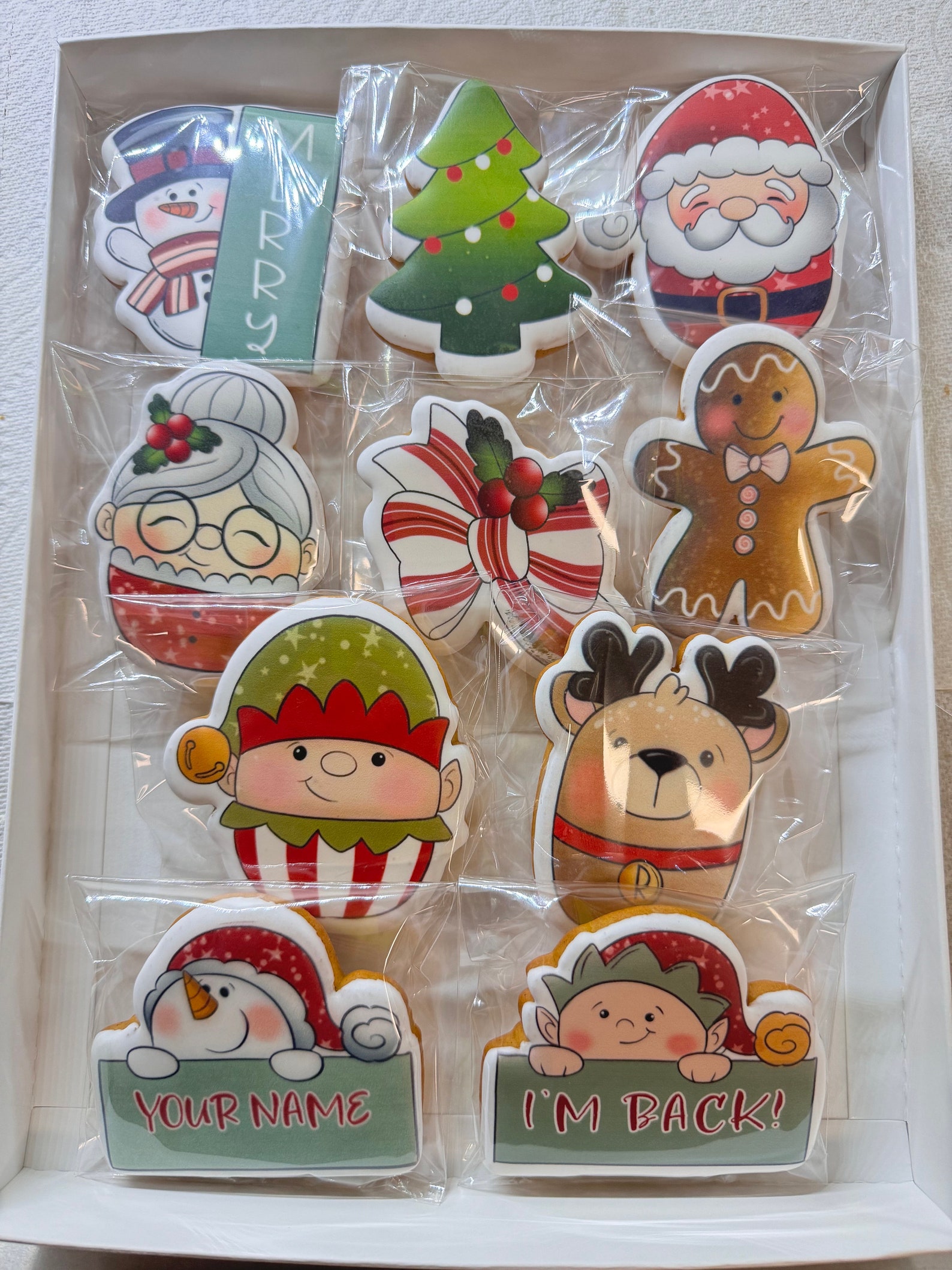 Merry Christmas Cookies. Honey Cookies/gingerbread. - Etsy