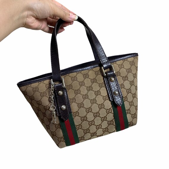 Gucci Monogram Mini Bag - Etsy