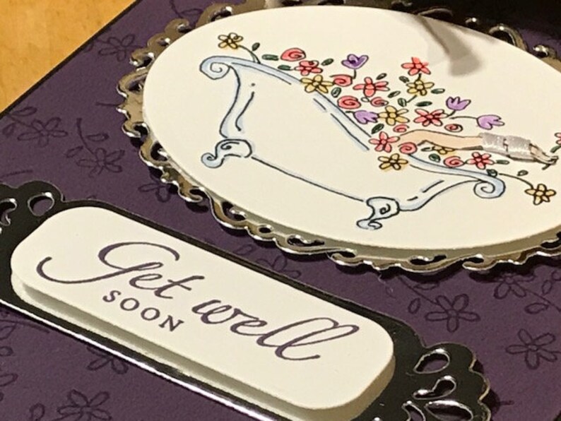 Broken or Sprained Foot or Ankle Get Well Card | Etsy