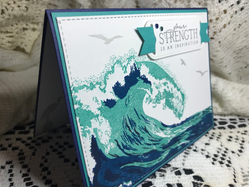 Your Strength is an Inspiration Wave Card | Etsy