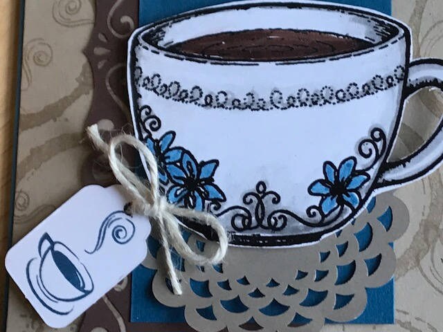 Coffee Themed Note Card - Etsy