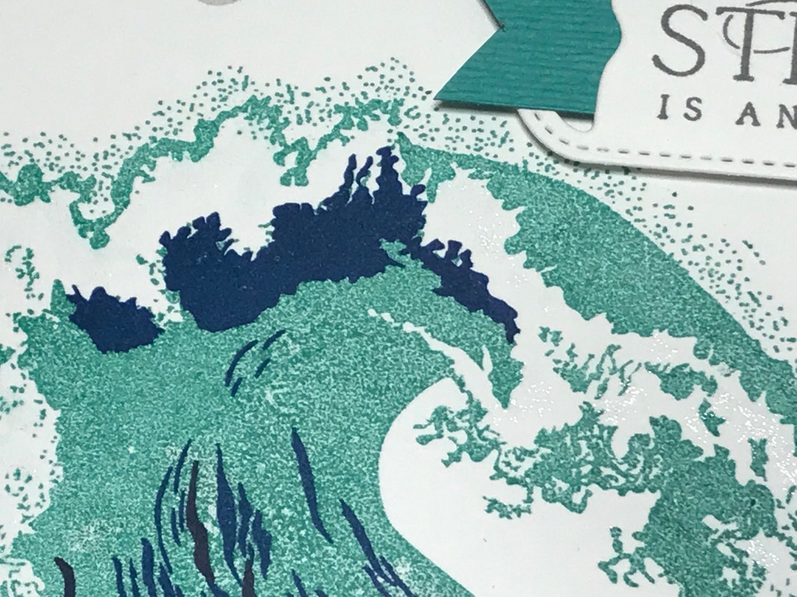 Your Strength is an Inspiration Wave Card - Etsy