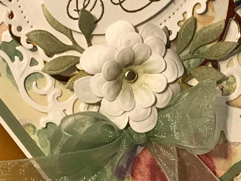 Fancy. Handmade Die Cut Birthday Card - Etsy