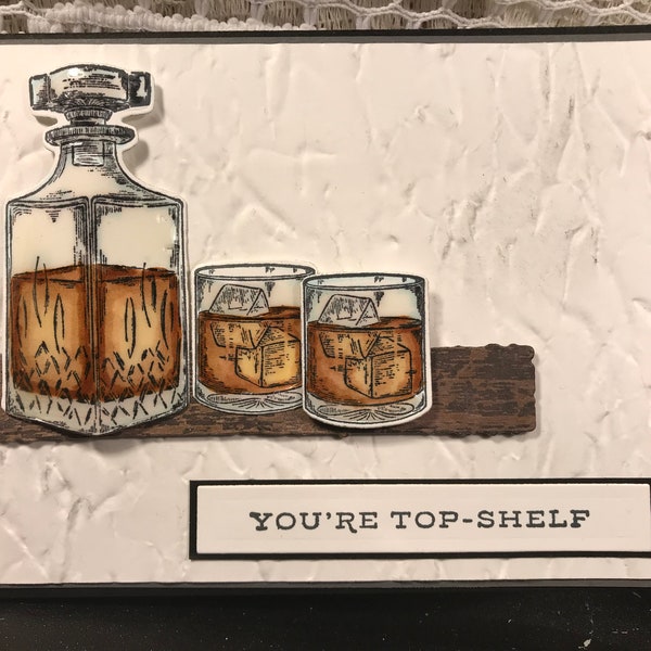 Whiskey Card - Etsy