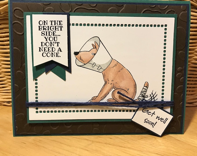 Funny Dog-themed Get Well Soon Card - Etsy