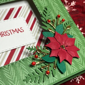 Merry Christmas Fun-fold Card - Etsy