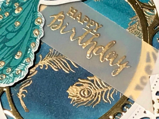 Peacock Birthday Card, Peacock Themed Card, Birthday Day, Peacock ...