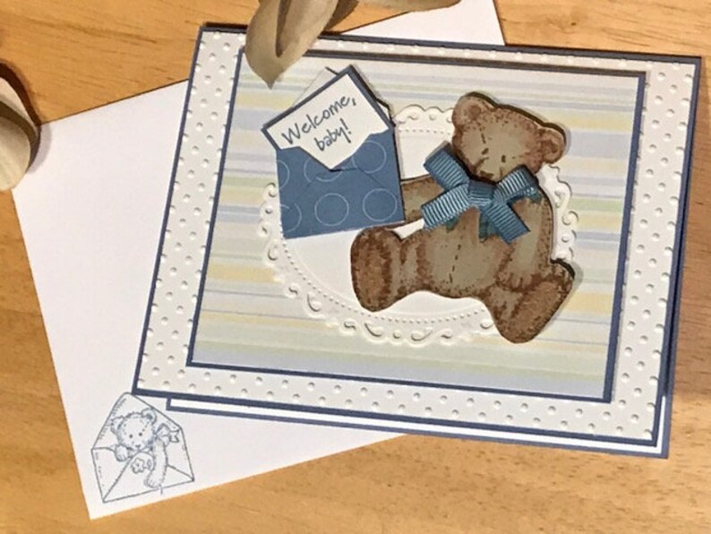Welcome Baby Boy Note Card Welcome Baby Card Boy Welcome - Etsy