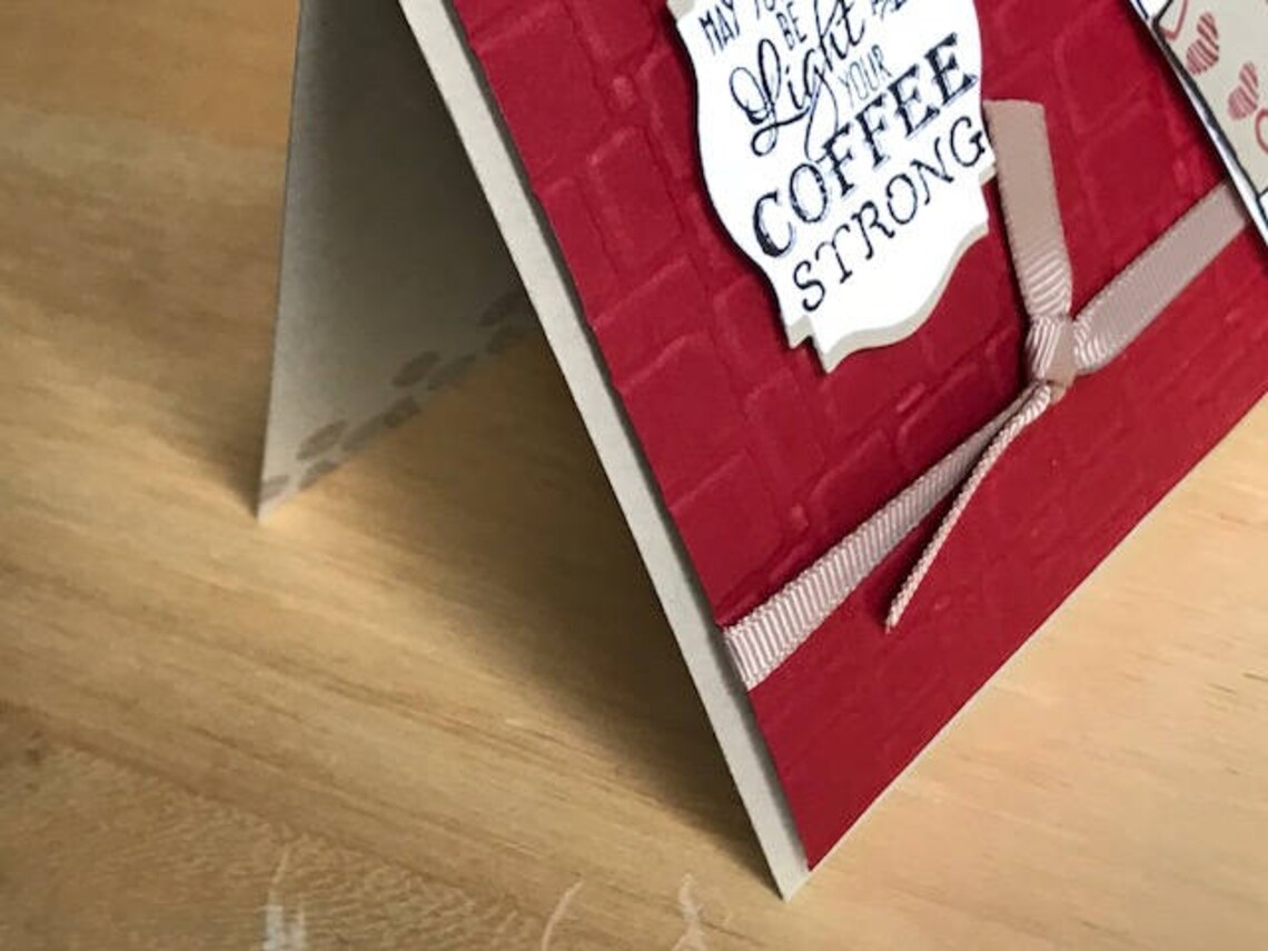 Coffee themed note card Coffee note card Coffee card coffee | Etsy