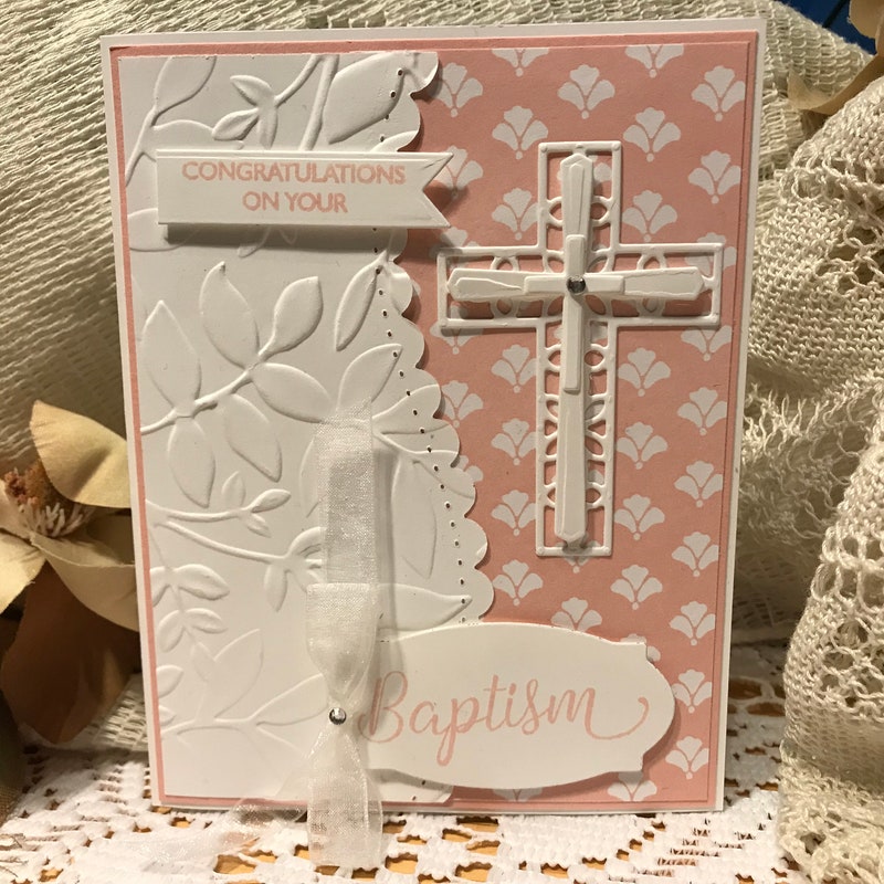 Adult Baptism Card - Etsy