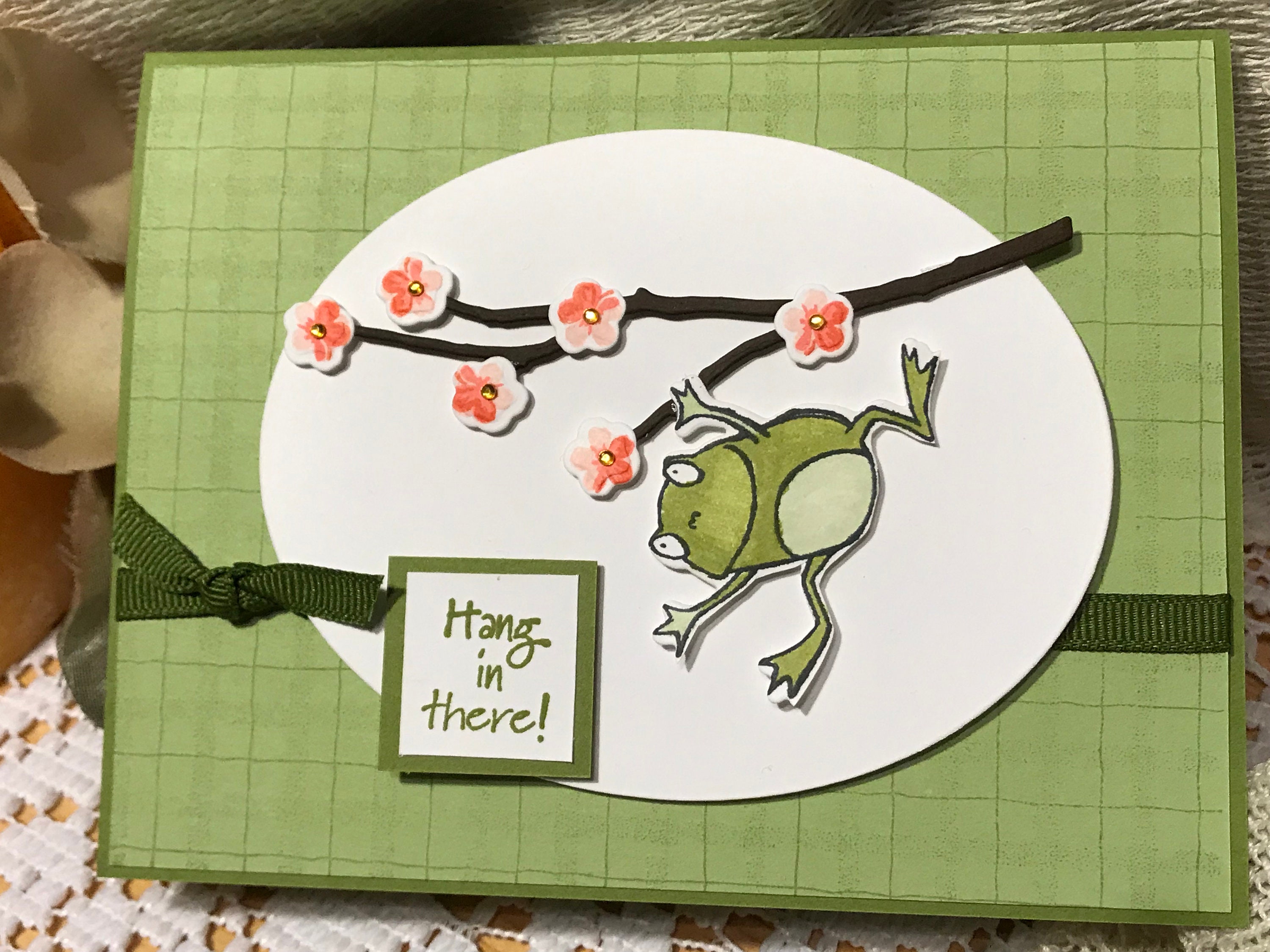Cute Frog Get Well Card - Etsy