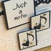 Just a Note Note Card Musical Notes Card Music Note Themed - Etsy