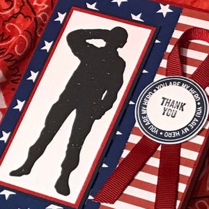 Thank You for Your Military Service Card - Etsy