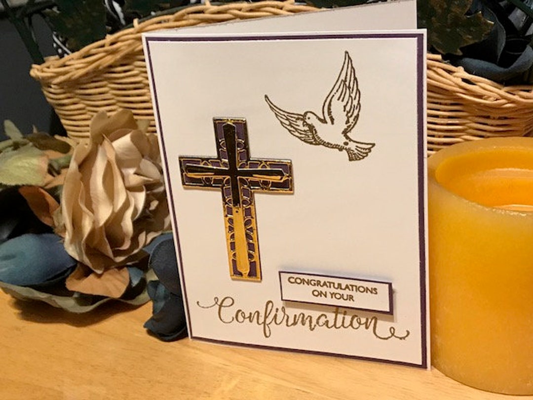 Confirmation Card, Holy Spirit Card, Congratulations on Your ...