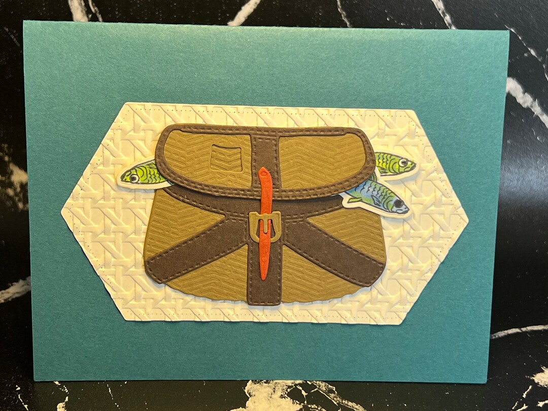 Fishing Tackle Box Popup Card - Etsy