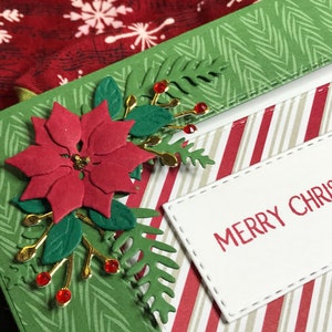 Merry Christmas Fun-fold Card - Etsy