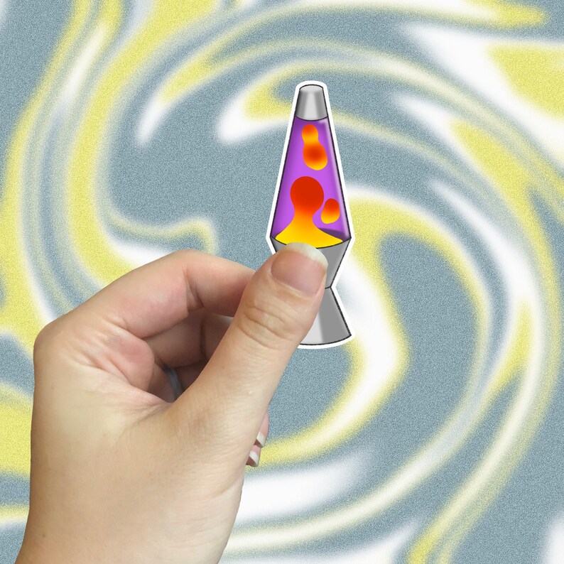 Lava Lamp Sticker / Vinyl Sticker / Waterproof Decal / Weather ...