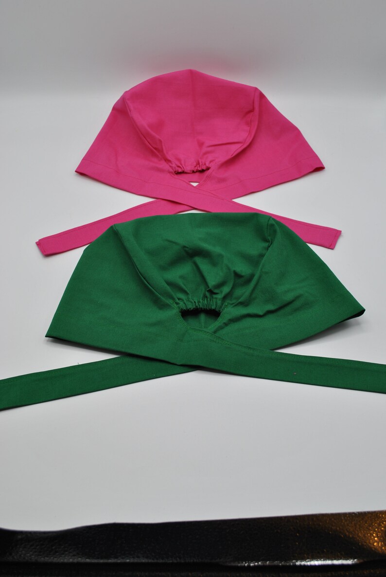 Solid Color Surgical Scrub Cap for Nurse, Doctor, Dentist, Veterinarian ...