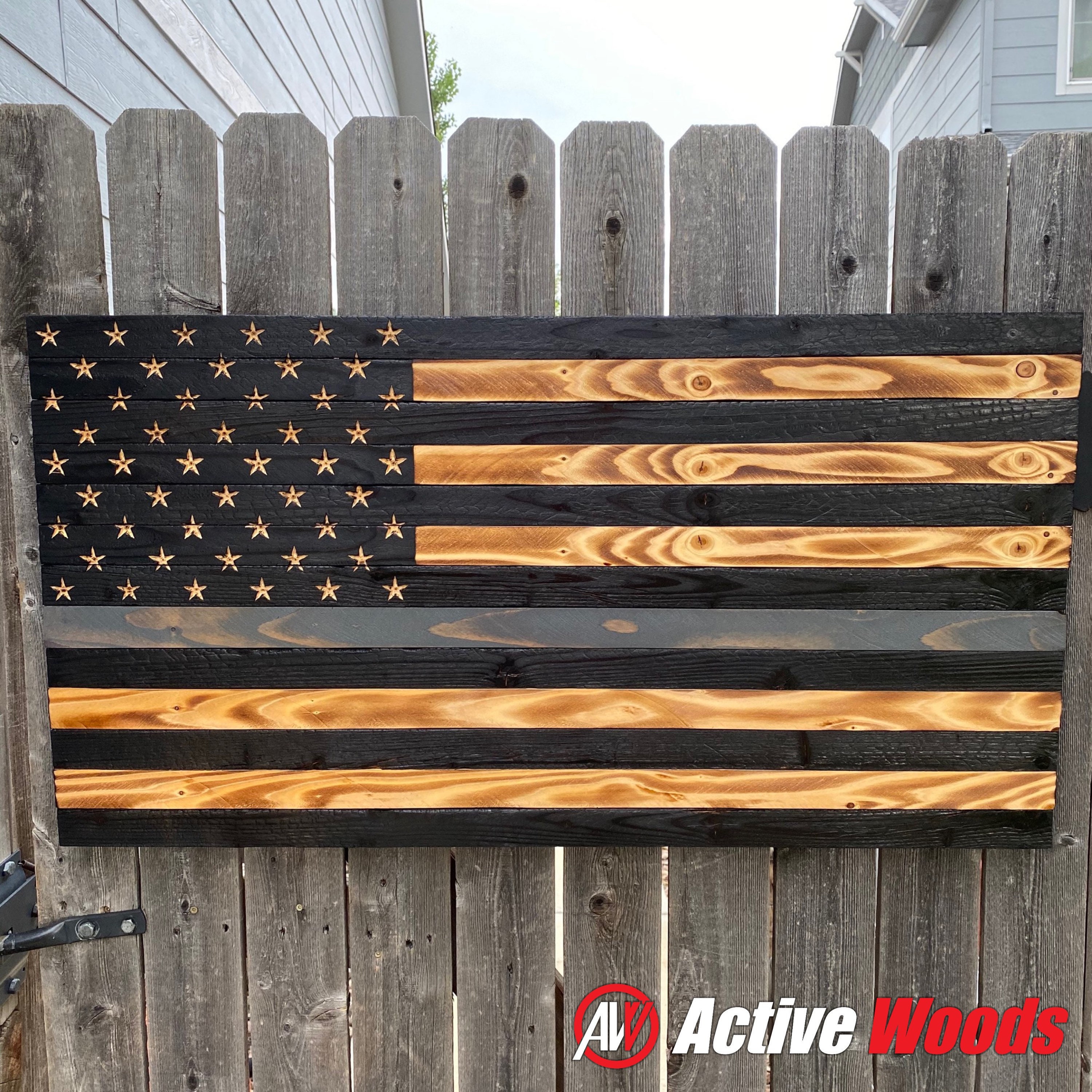 Thin Silver Line Correctional Officers Flag Etsy