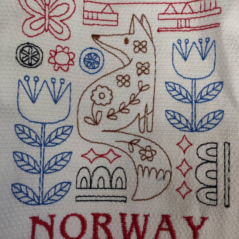 Norwegian Embroidery - Etsy