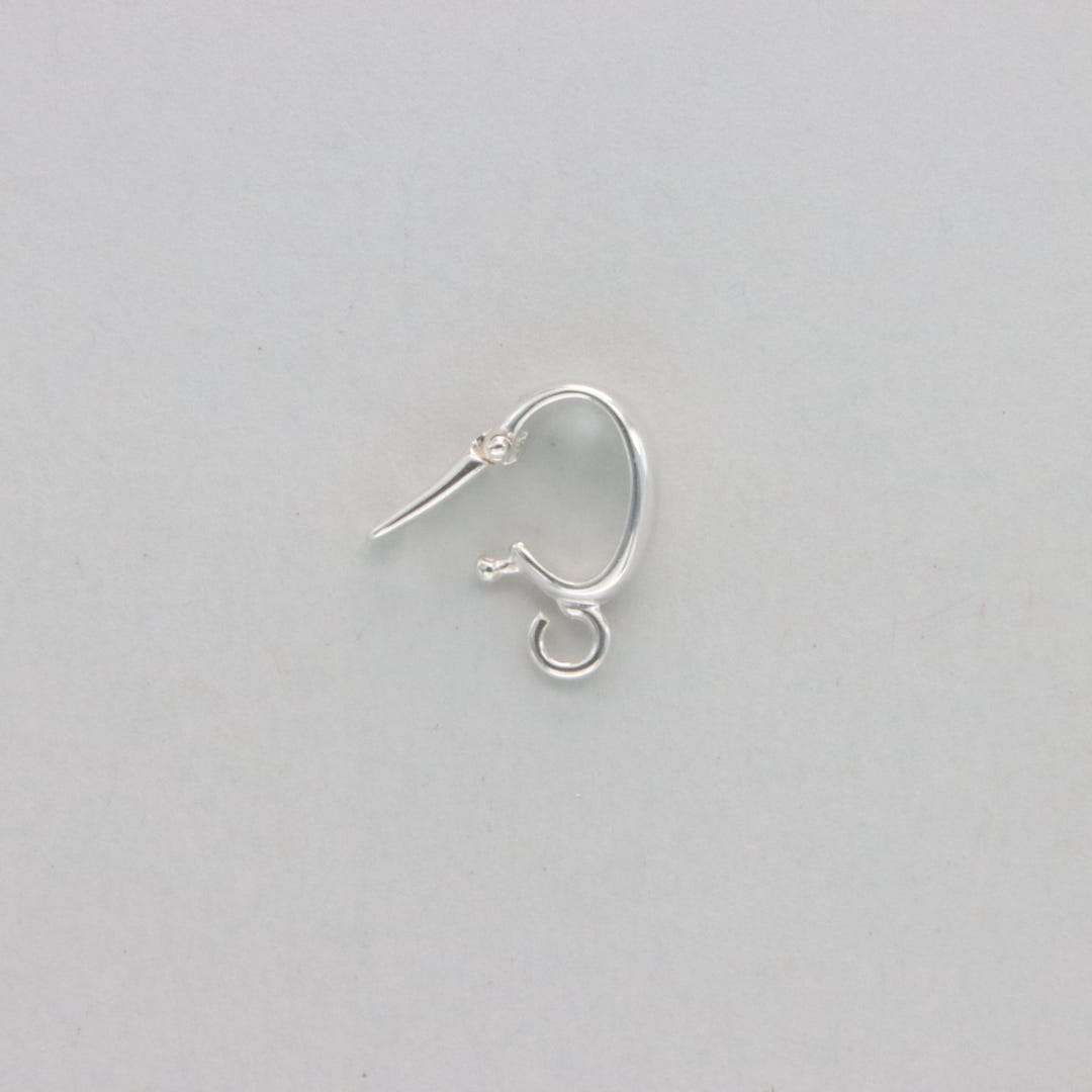 One 925 STERLING SILVER - Openable Pendant Fitting / Finding Clasp ...
