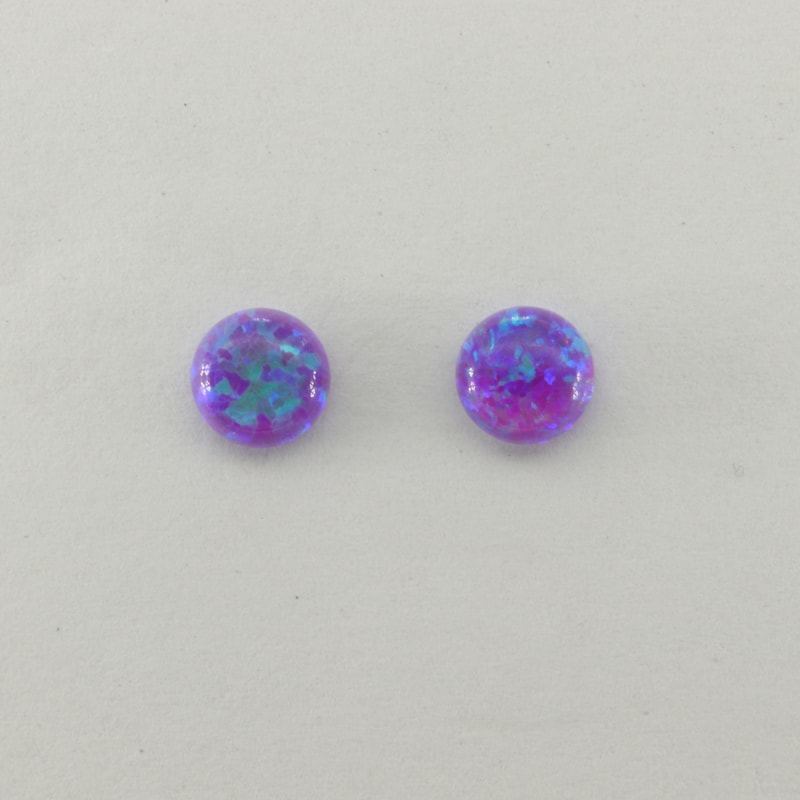 Purple Fire Opal - Etsy