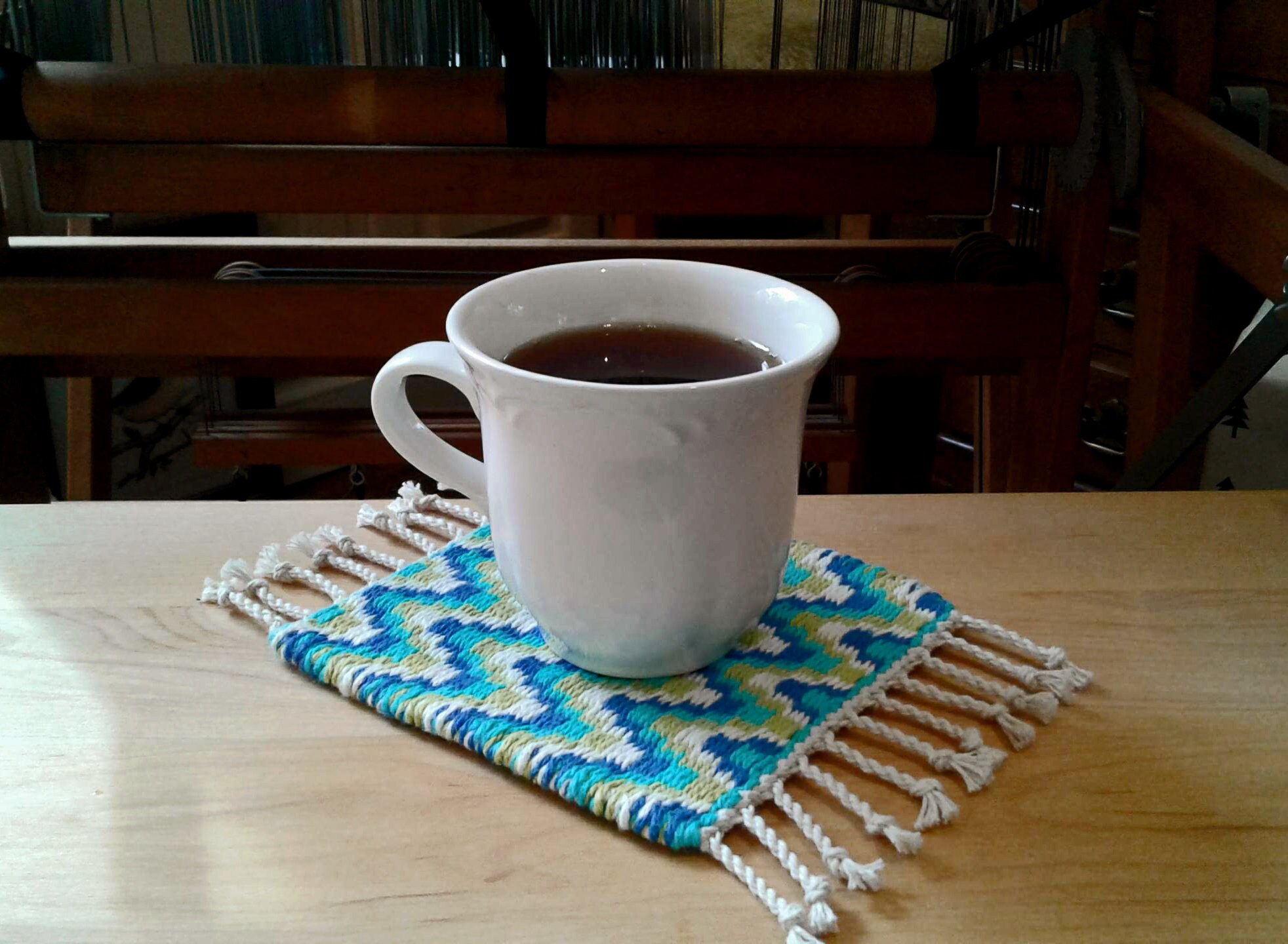 Boundweave Blocks Mug Rug WEAVING PATTERN | PDF Digital Download - Etsy