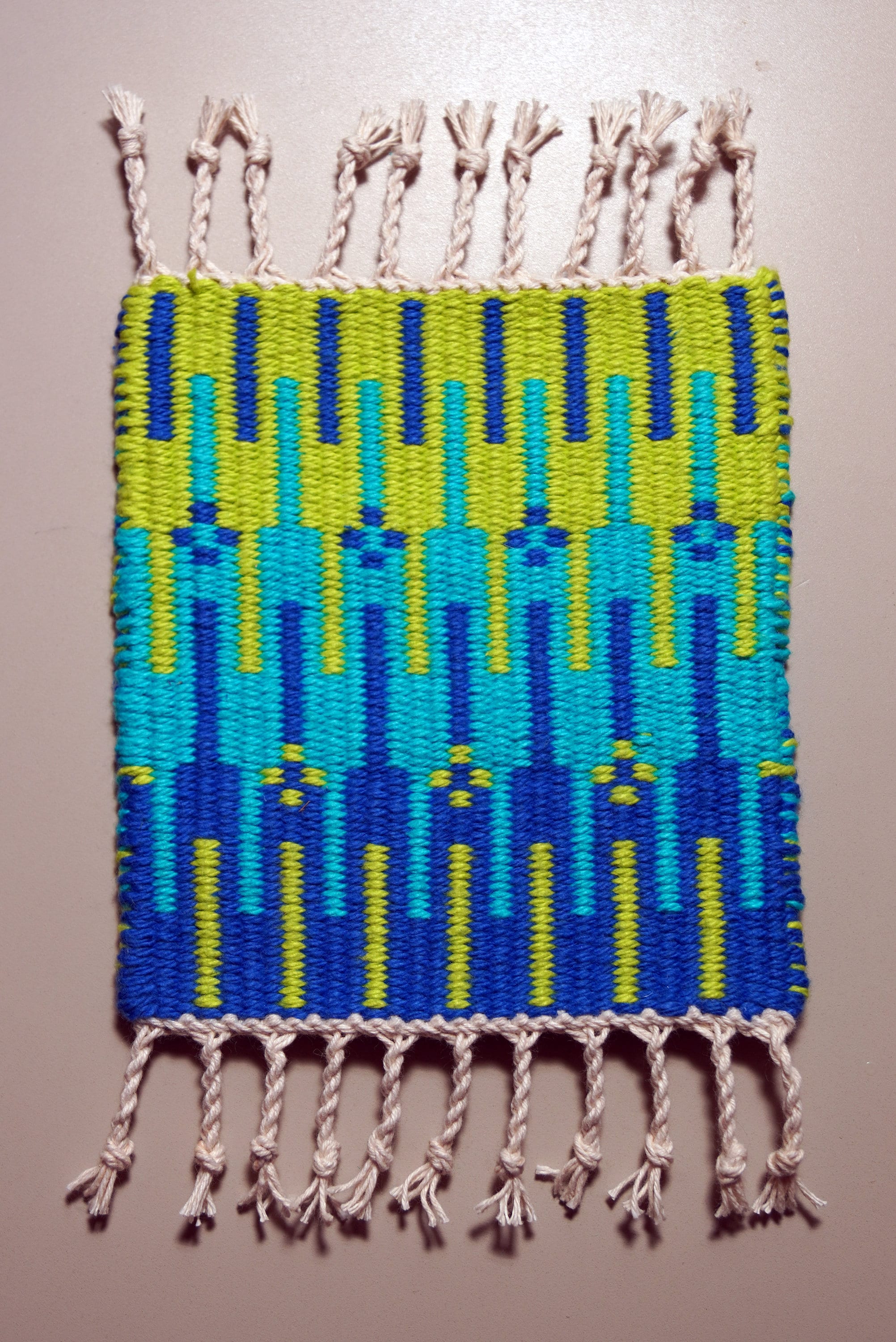 Danskbrogd Mug Rug WEAVING PATTERN | PDF Digital Download - Etsy