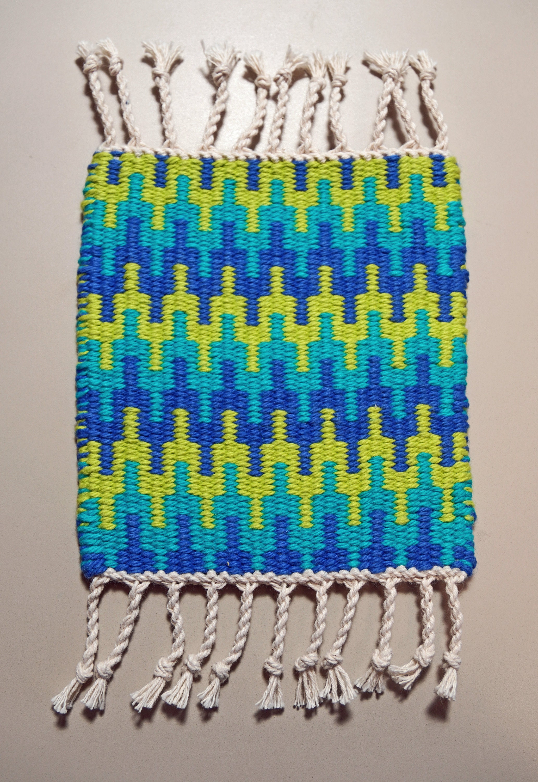 Krokbragd Mug Rug Multishaft WEAVING PATTERN | PDF Digital Download - Etsy