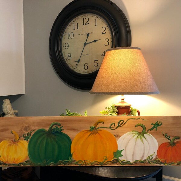 Hand Painted Pumpkin - Etsy