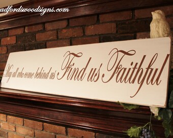 Find Us on Sign - Etsy