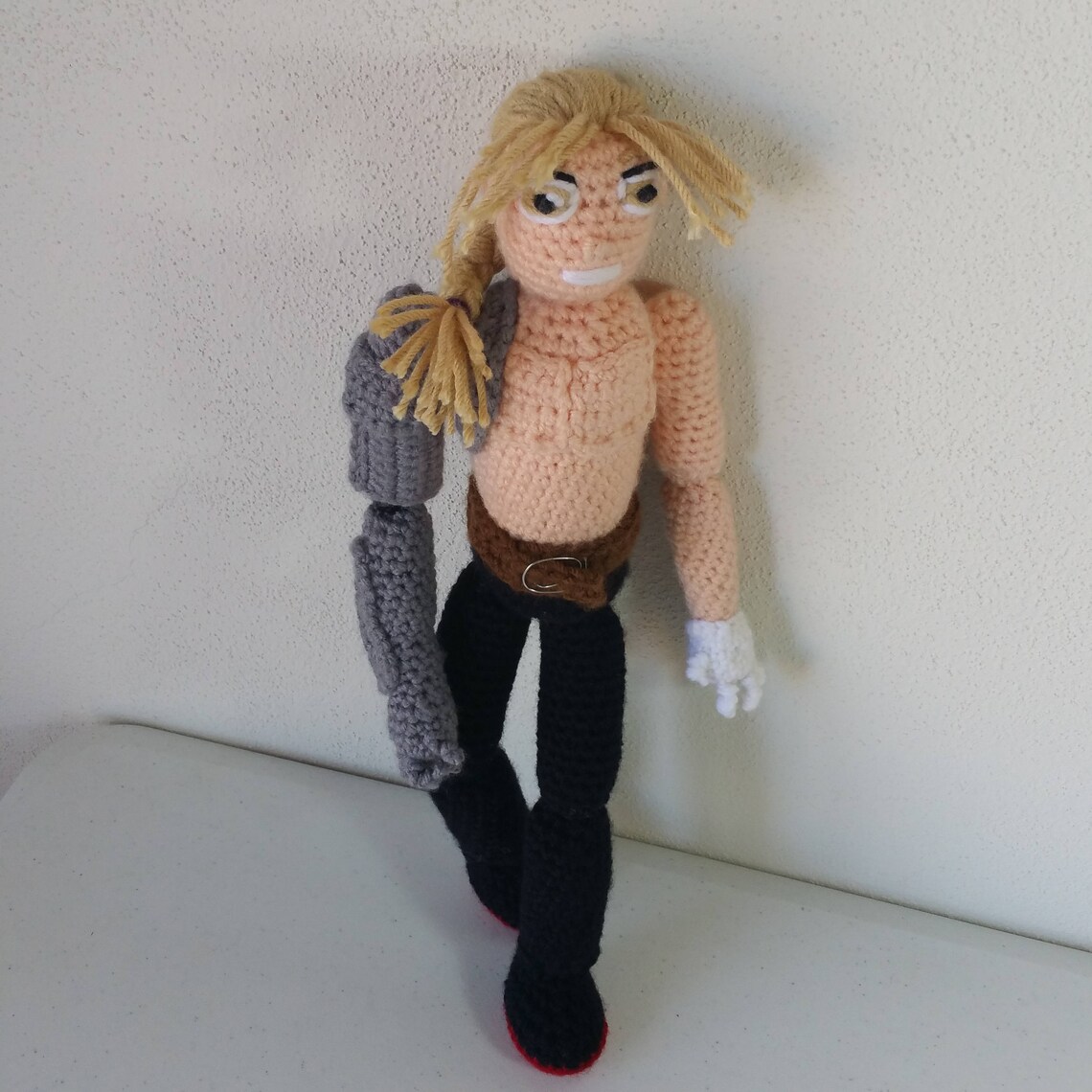 Edward Elric the Fullmetal Alchemist Amigurumi Crochet Pattern - Etsy