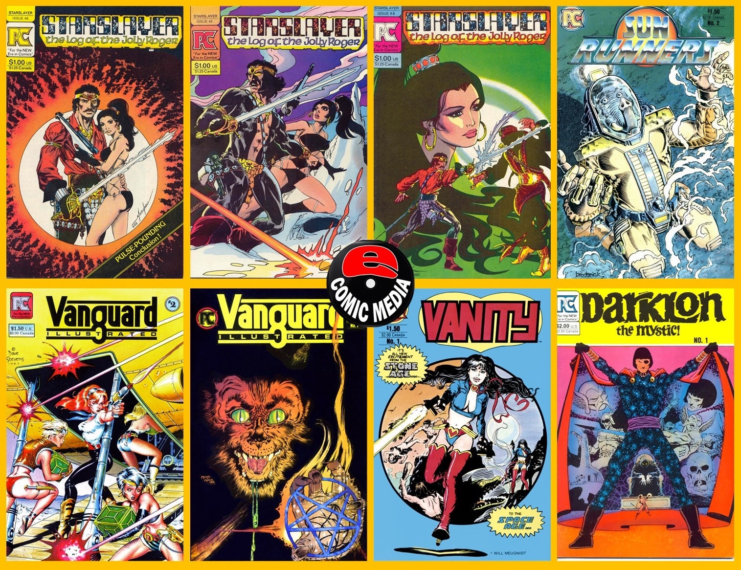 Pacific Comics on PC DVD Rom (CBR Format) - Etsy