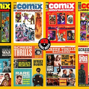 Warren Comic Magazine Collection on PC DVD Rom (CBR Format) - Etsy