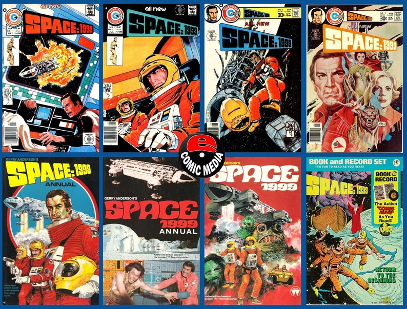 Space 1999 Comic Collection on PC DVD Rom (CBR Format) - Etsy