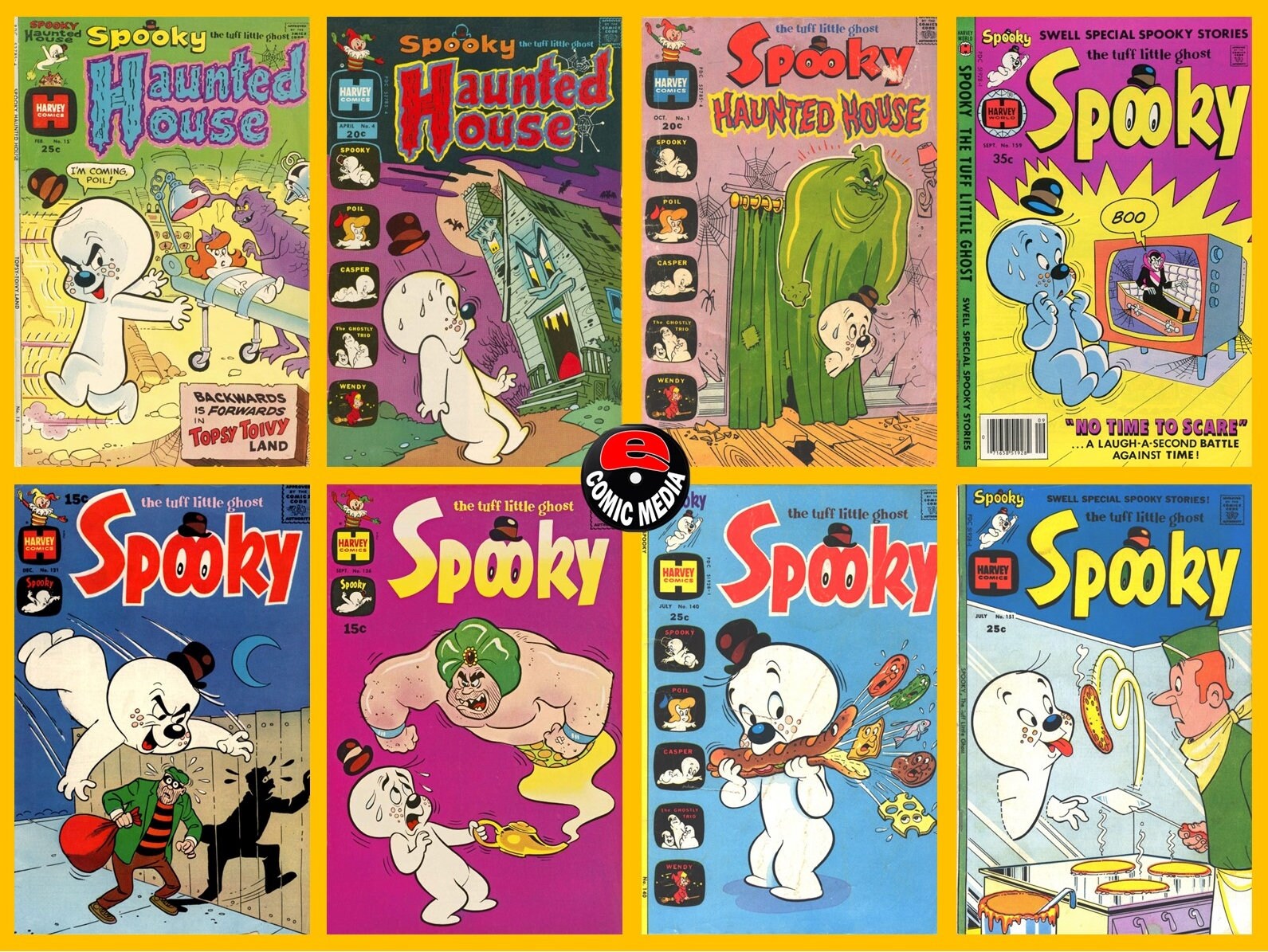Spooky - Harvey Comics on Two PC DVD Rom’s (CBR Format) - Etsy