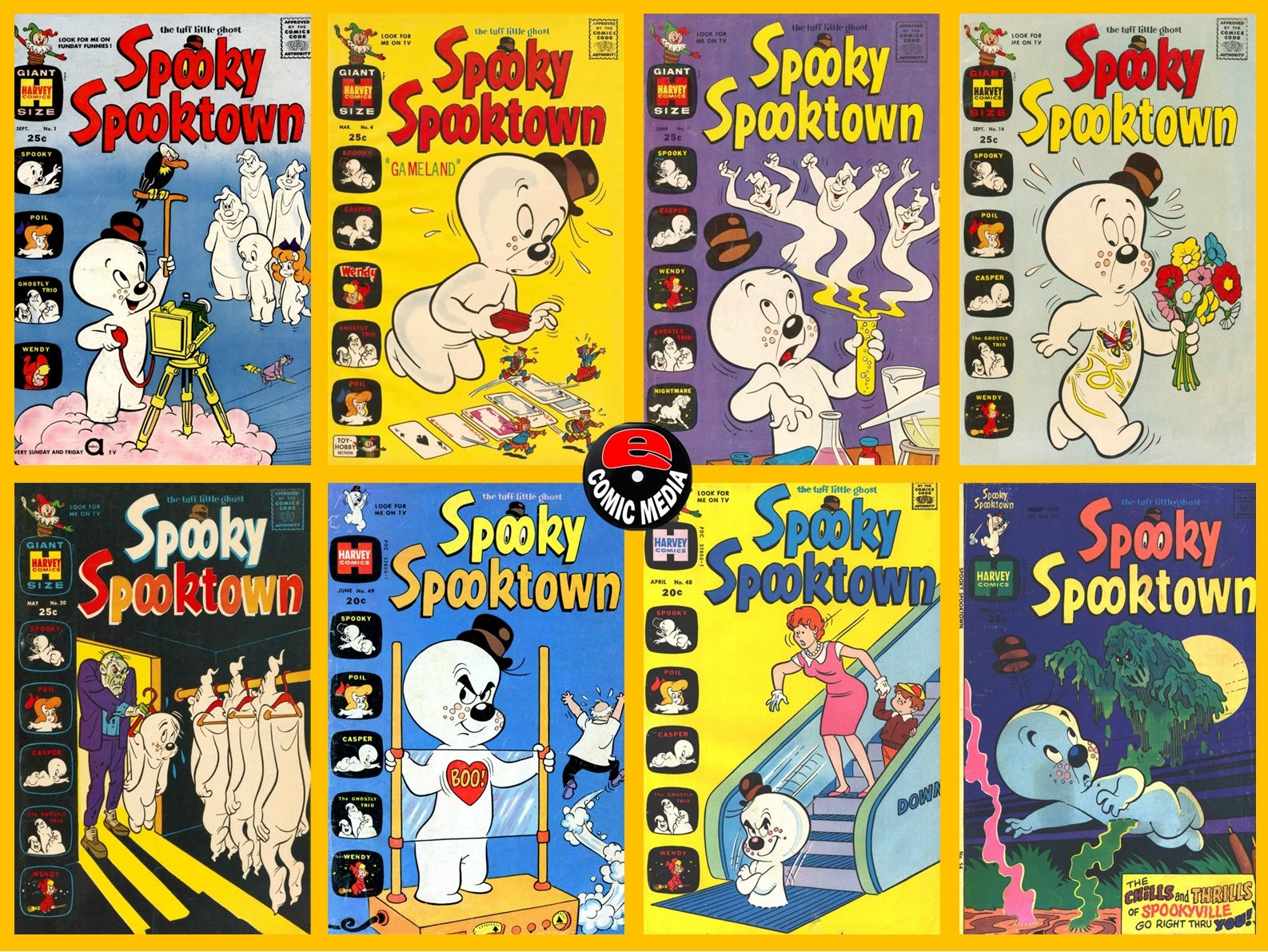 Spooky - Harvey Comics on Two PC DVD Rom’s (CBR Format) - Etsy