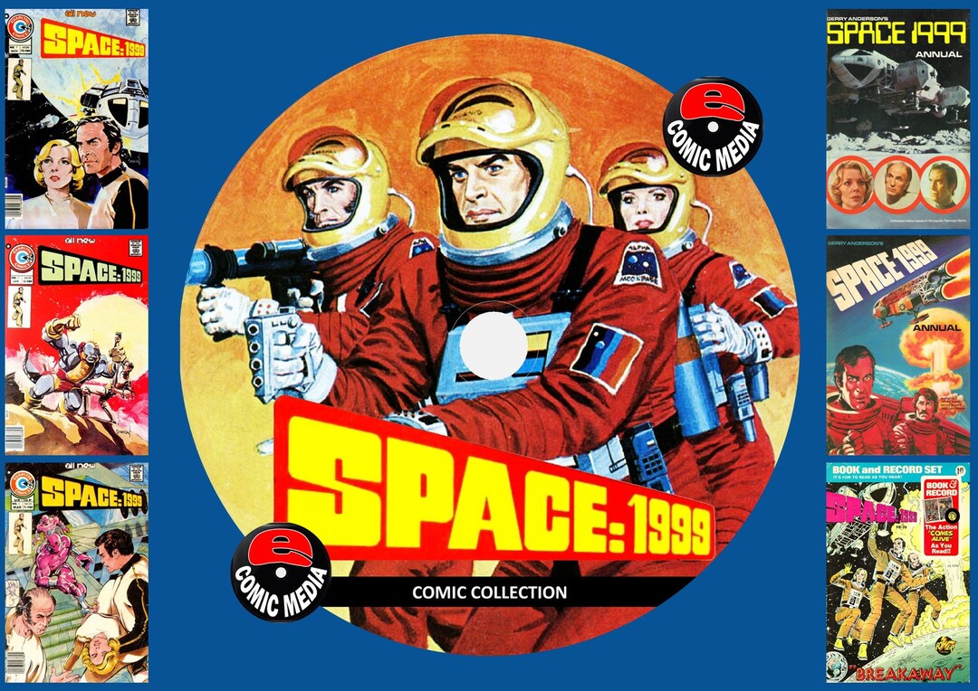 Space 1999 Comic Collection on PC DVD Rom (CBR Format) - Etsy