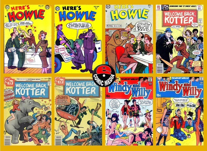 Swing With Scooter & Other Comics on PC DVD Rom (CBR Format) - Etsy