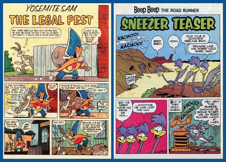 Yosemite Sam-road Runner-tweety & Sylvester Comic Collection on PC DVD ...