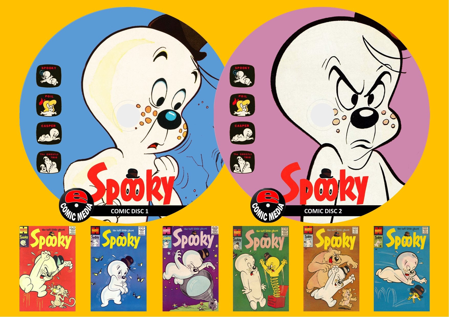 Spooky - Harvey Comics on Two PC DVD Rom’s (CBR Format) - Etsy