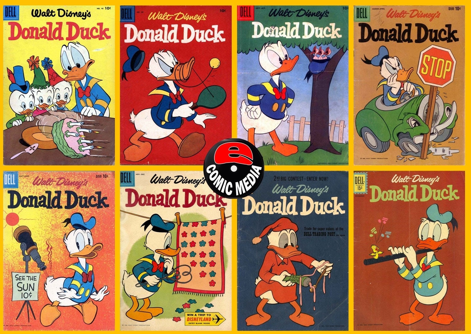 Donald Duck-gold Key-dell Comics on PC DVD Rom (CBR Format) - Etsy