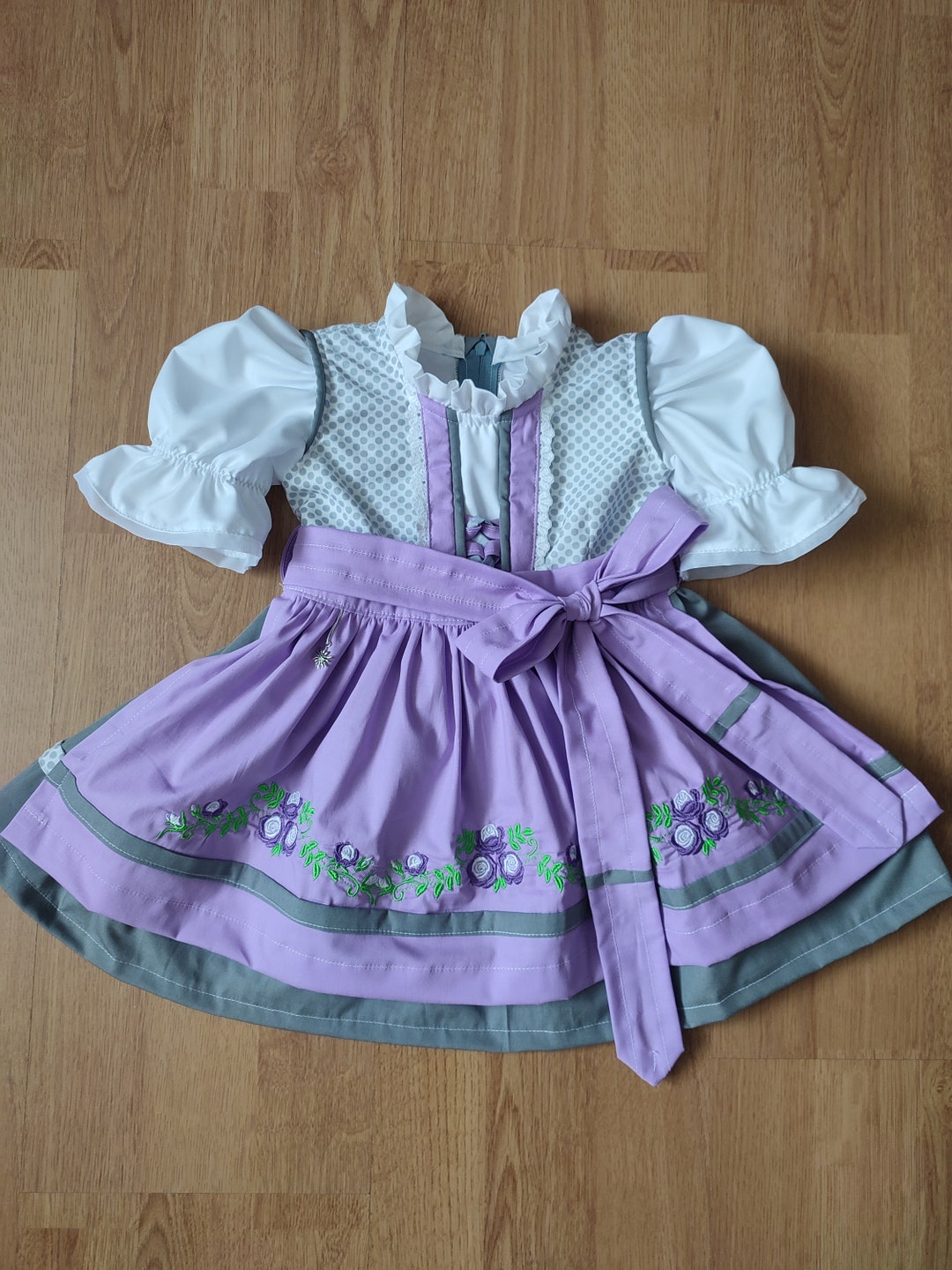 Children's Dirndl Size 62/68 small Rose age Approx. 6 - Etsy