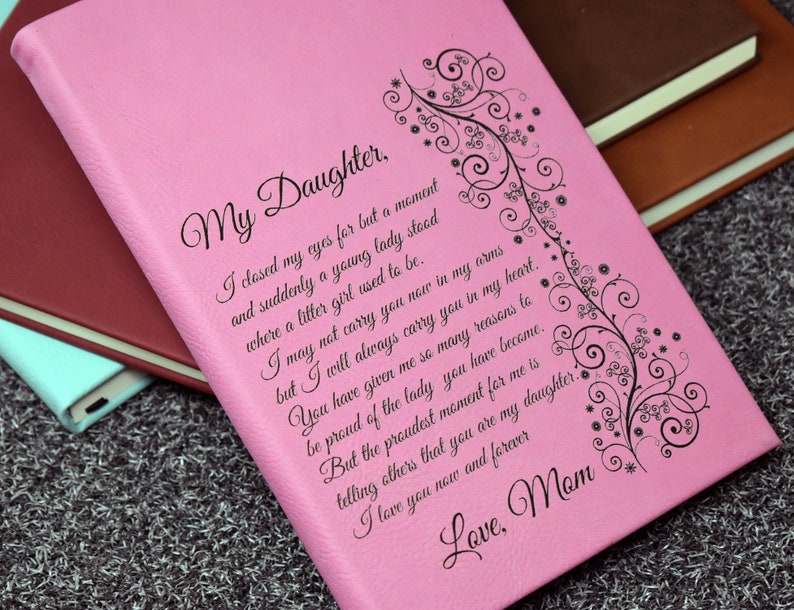 Personalized Journal Notebook Journal for Daughter Custom - Etsy
