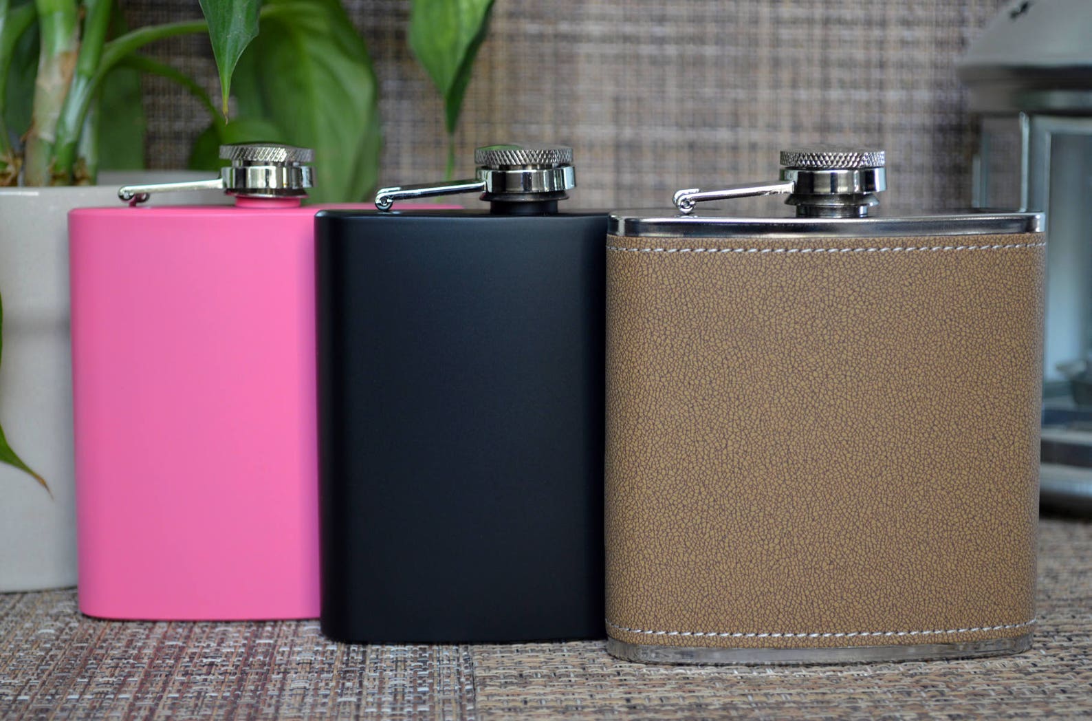 Monogrammed Flask Personalized Flask Engraved Flask | Etsy