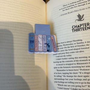 Pastel Dragon Books Bookish Dragon Magnetic Bookmark. Bookish Accessory ...