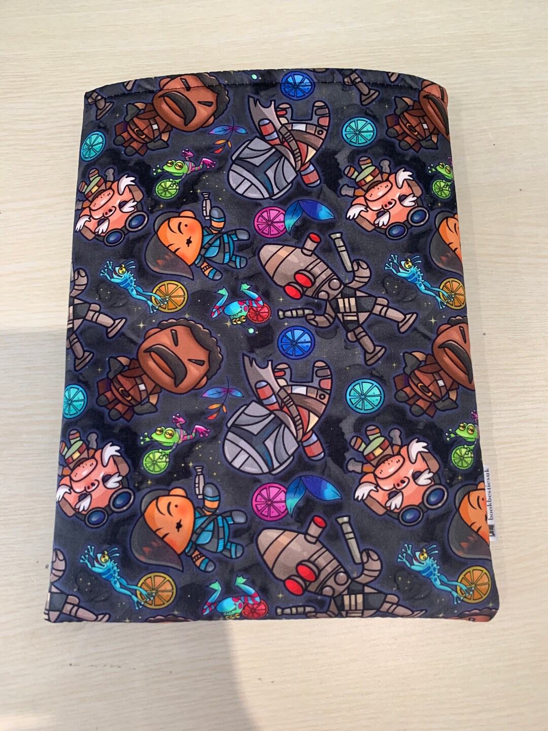 Chibi Mando Booksleeve Book Cover Book Pouch Bookbestie Book - Etsy