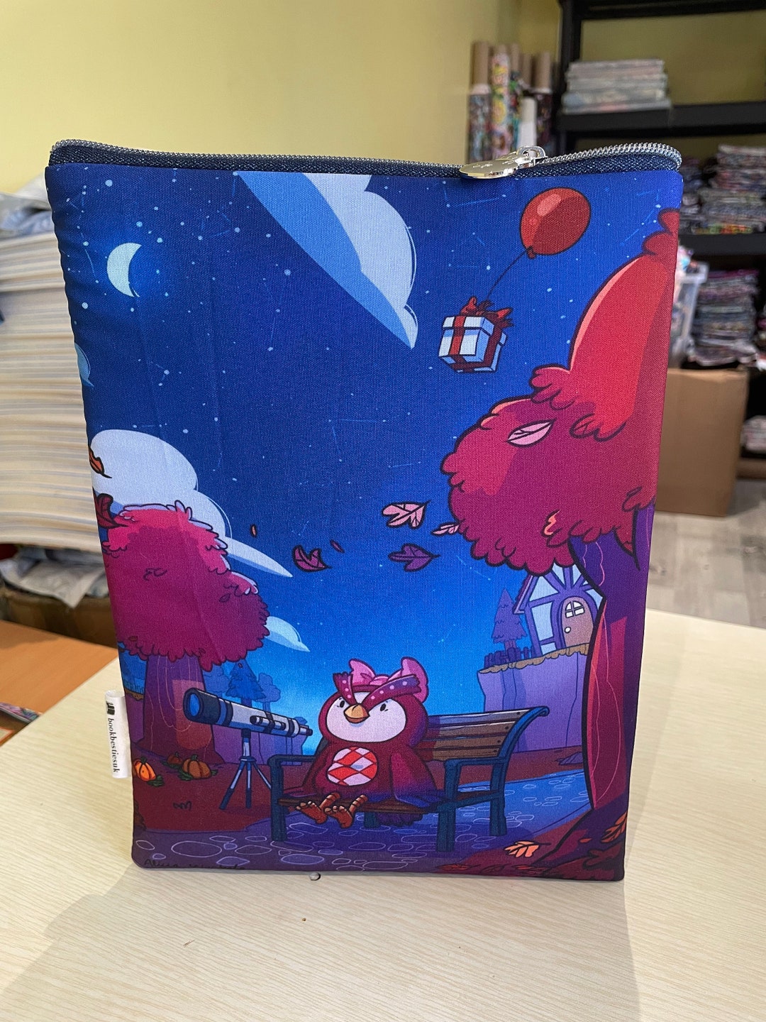 Celeste Stargazing - Zip Sold Separately Bookbestie Book Sleeve Padded ...