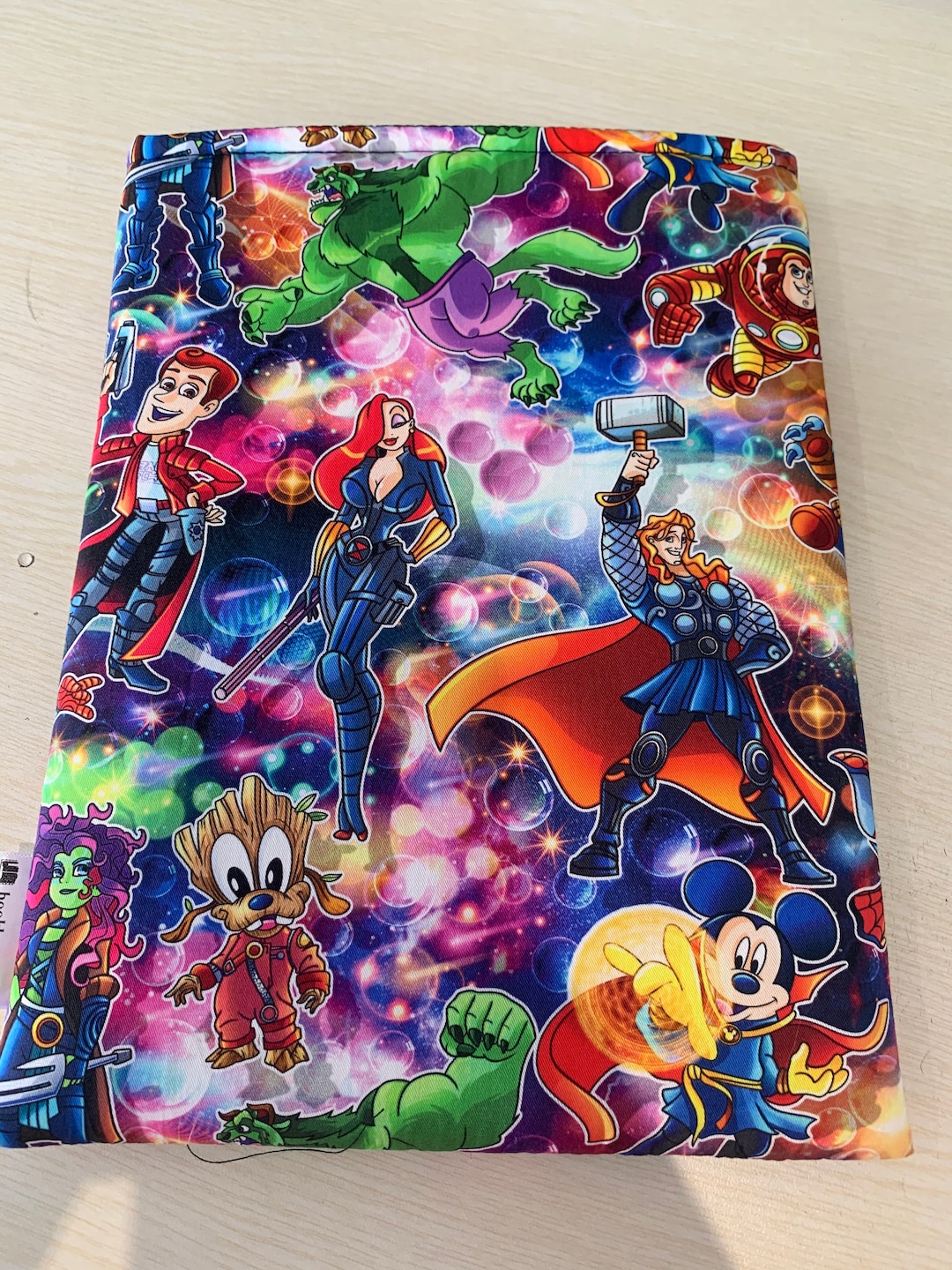 Marvel Mash Booksleeve Book Cover Book Pouch Bookbestie Book Sleeve - Etsy