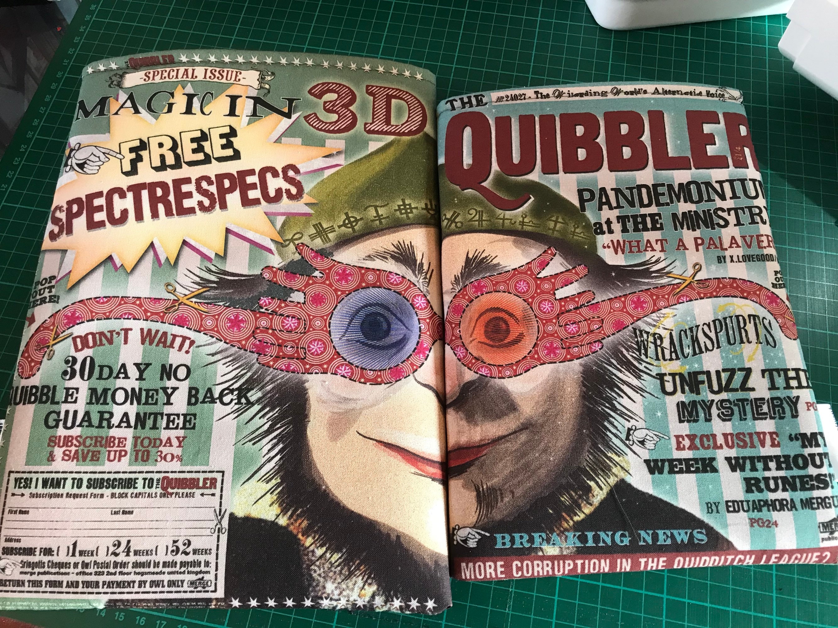 Magical Magazine Bookbestie Book Sleeve Padded and Lined Book - Etsy